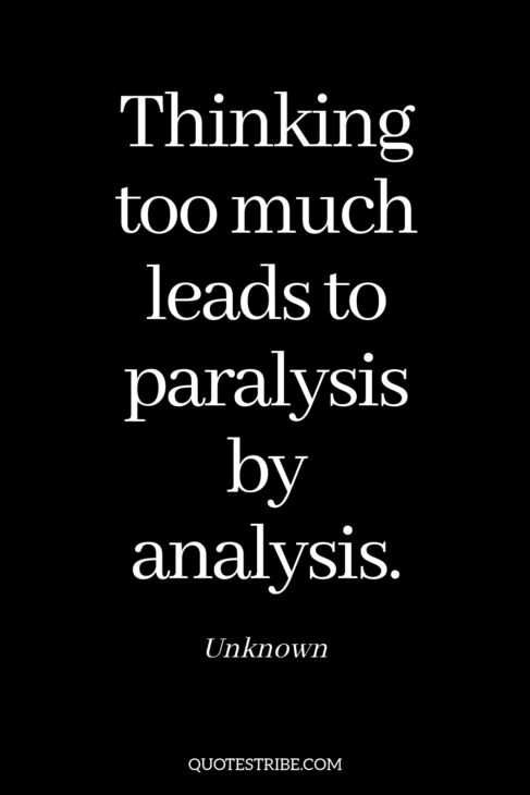 21 Overthinking Quotes to Help You Let Go